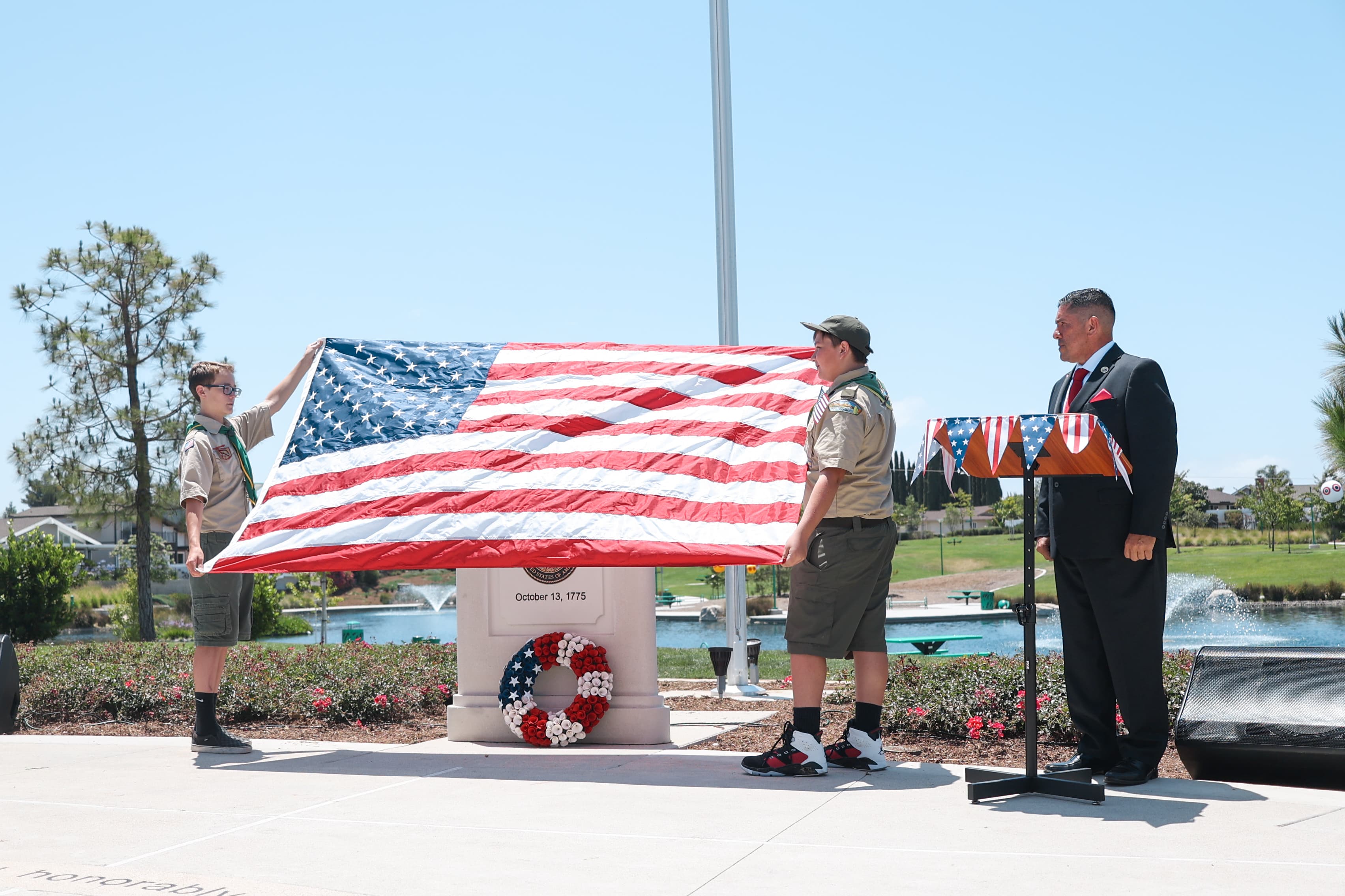 Lake Forest Flag Day Celebration Held at Veterans Park | California Insider
