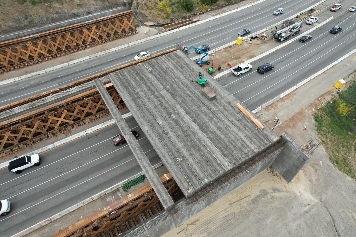Wildlife Crossing Over 101 Freeway Set to Open by Early 2026 ...
