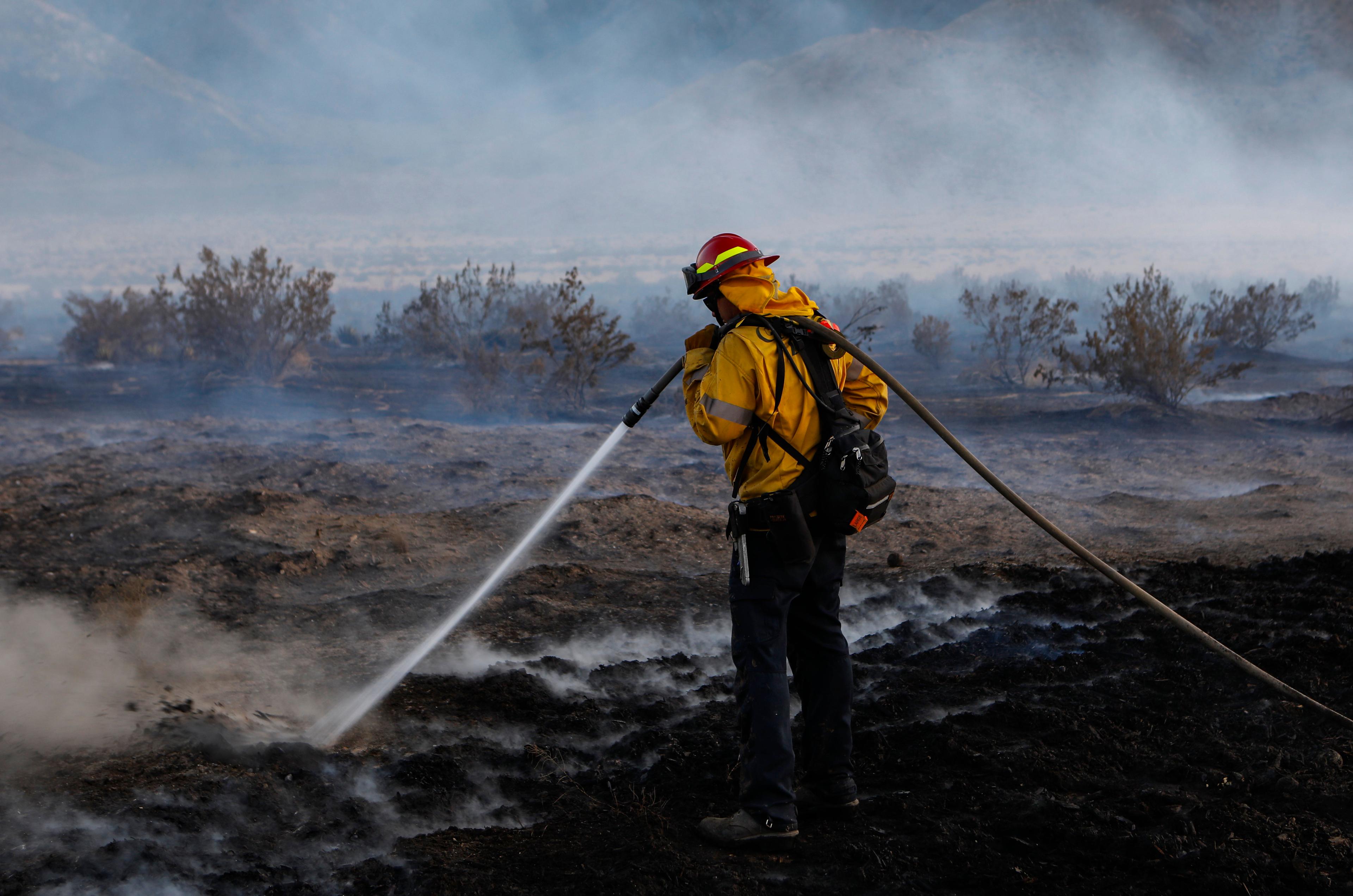 Firefighters Contain Wildfire in Eastern San Diego County | California ...